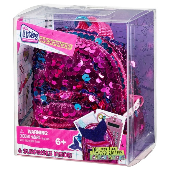 real littles | Toys | Real Littles Micro Backpack With 6 Surprises ...